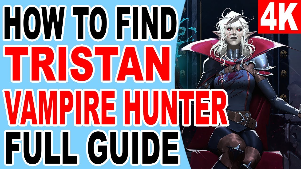 V Rising How to Find Tristan the Vampire Hunter Location - YouTube