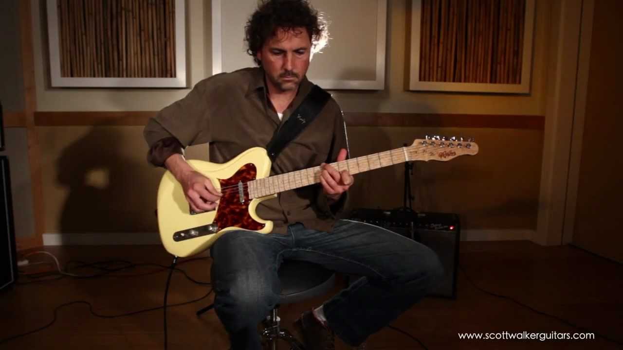 Scott Walker Guitars "Jimson" - Deluxe Reverb. - YouTube