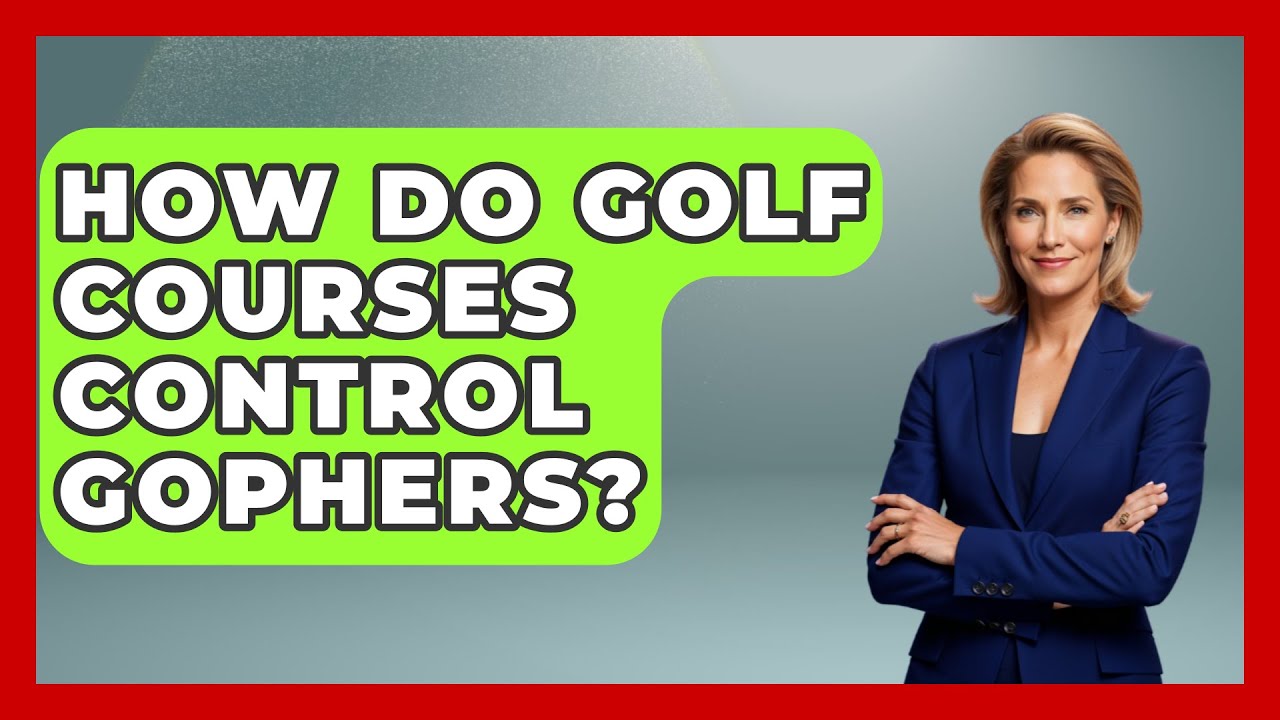 How Do Golf Courses Control Gophers? - The Golf Xpert - YouTube