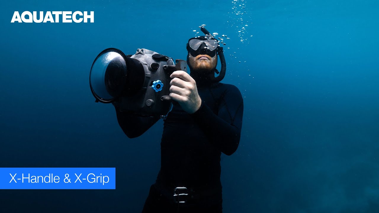 Get a X-Grip & X-Handle on your Aquatech Water Housing - YouTube