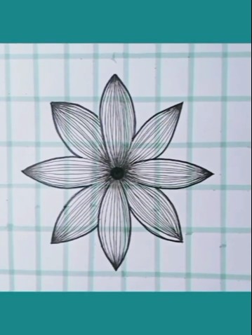 Boho art easy# easy drawing # boho drawing # flower drawing easy step ...