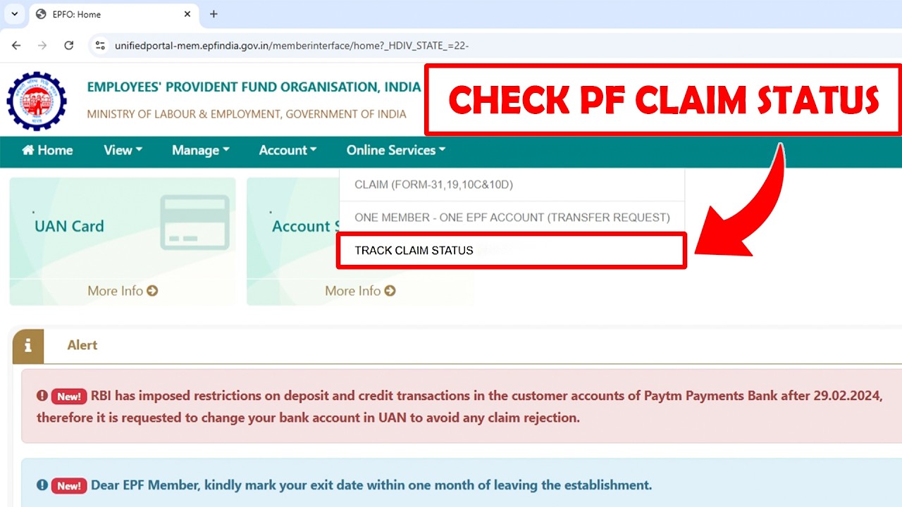 PF Claim Approved or Not? Check PF Claim Status Online in 2025 #epfo # ...