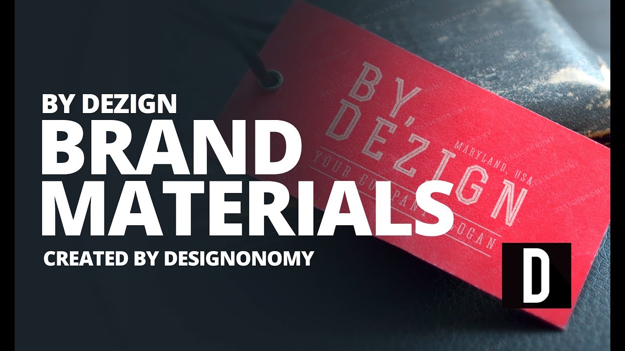 By DEZIGN | Brand Promo | Designonomy - YouTube