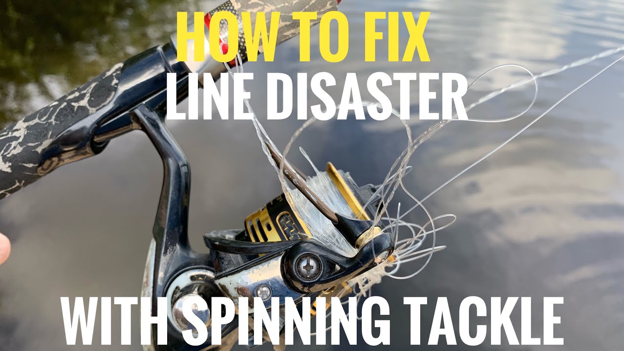 How To Fix Line Disaster On A Spinning Reel YouTube How To Fix Line Disaster On A Spinning Reel YouTube