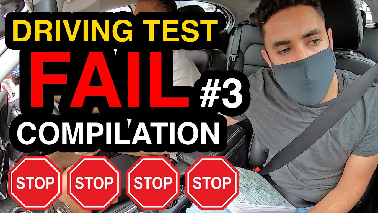 Epic Learner Driving Test Fails Compilation UK #3 - YouTube