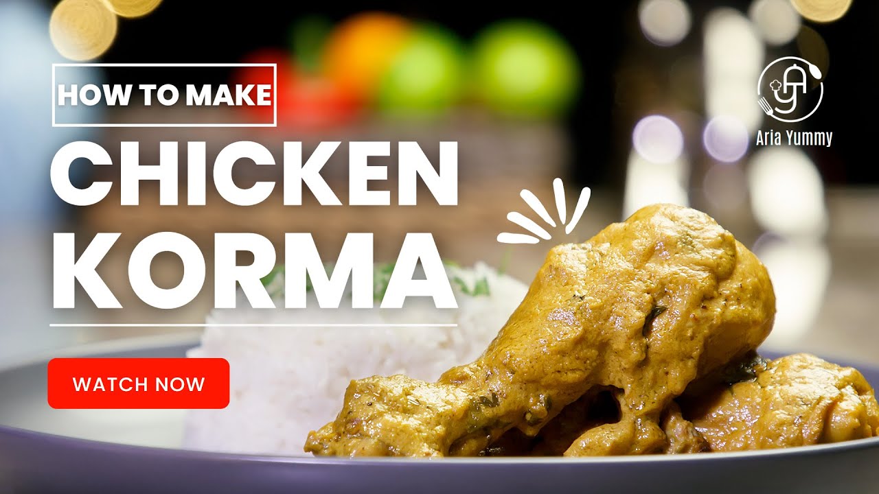 CHICKEN KORMA , ready in less than 30 minutes! - YouTube