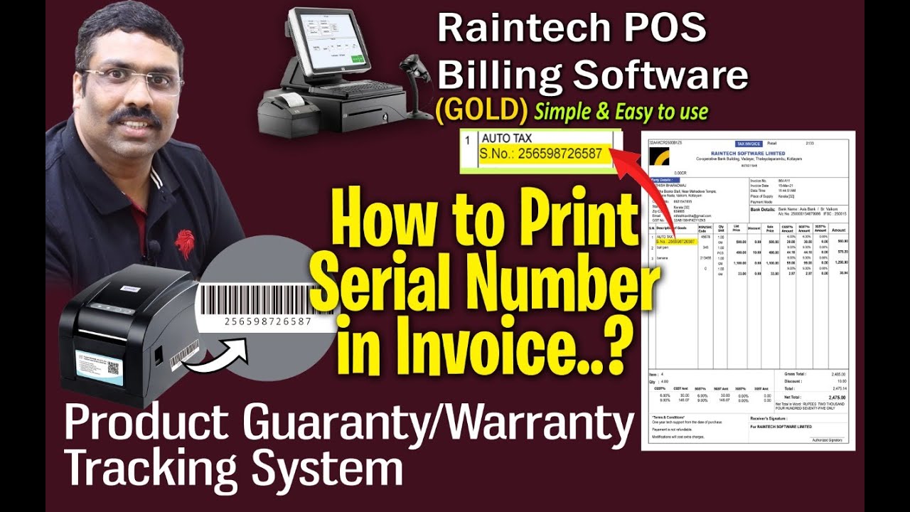 How To Print Product Serial Number In GST Invoice 2021 Ph 8078311945 How To Print Product Serial Number In GST Invoice 2021 Ph 8078311945