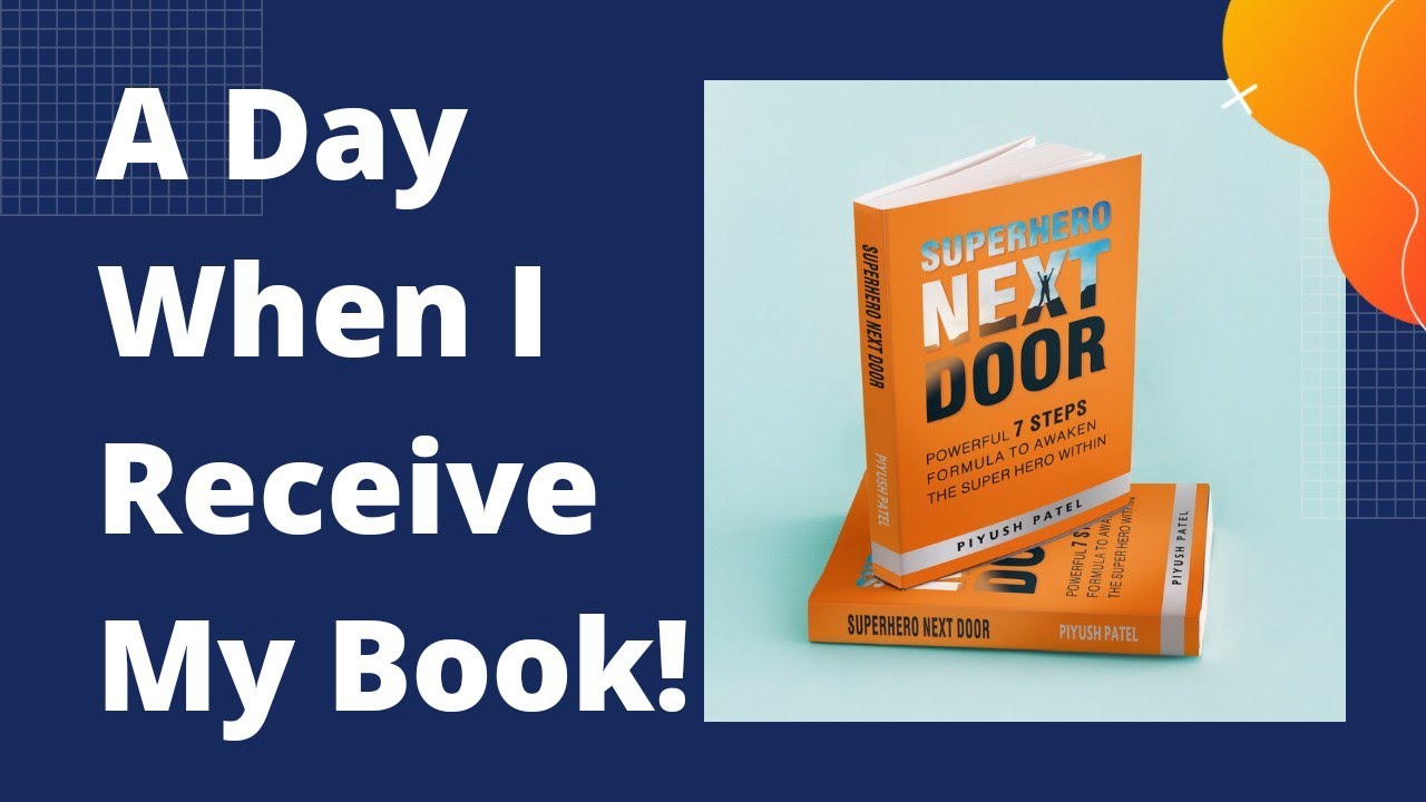 A Day When I Received My Book's First Copies! - YouTube