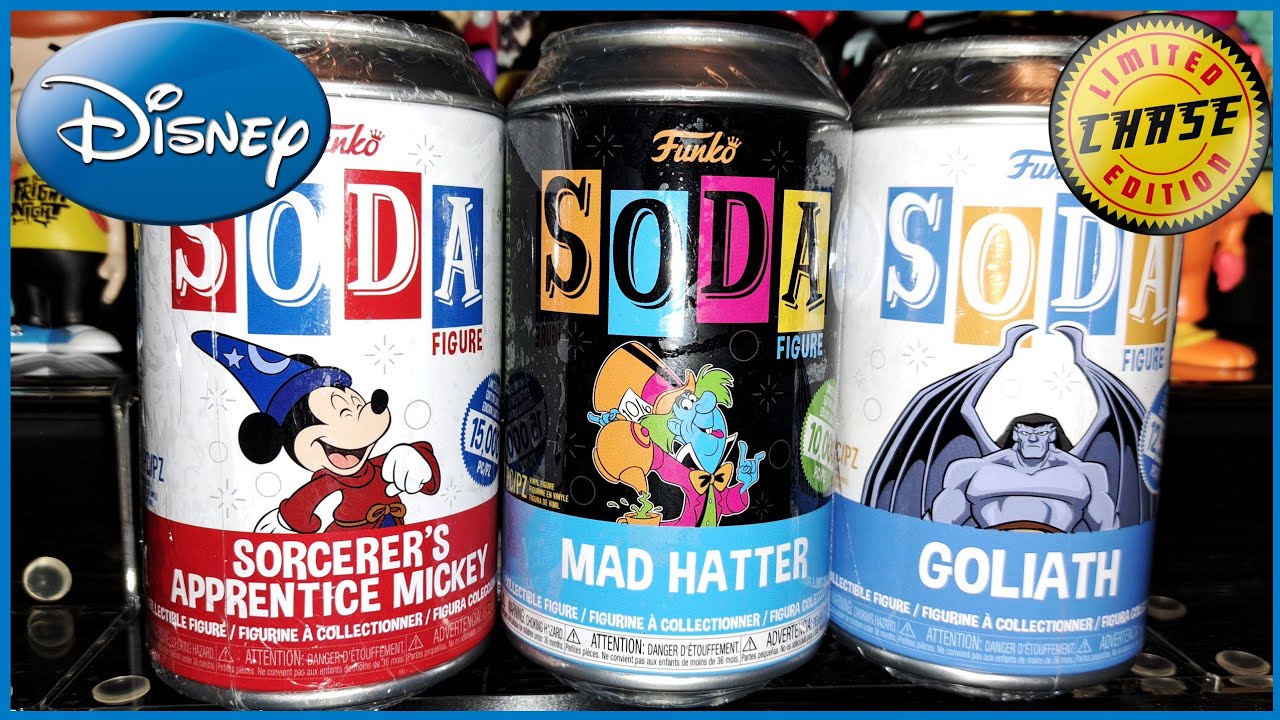 Poppin' the Top on Funko Sodas! Chase? Mickey Mouse, Alice in ...