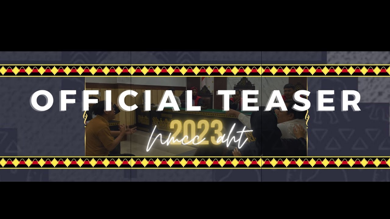 OFFICIAL TEASER NMCC AHT 2023 - YouTube