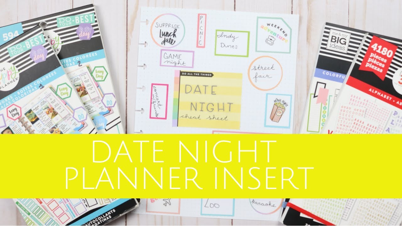 Date Night Cheat Sheet - YouTube