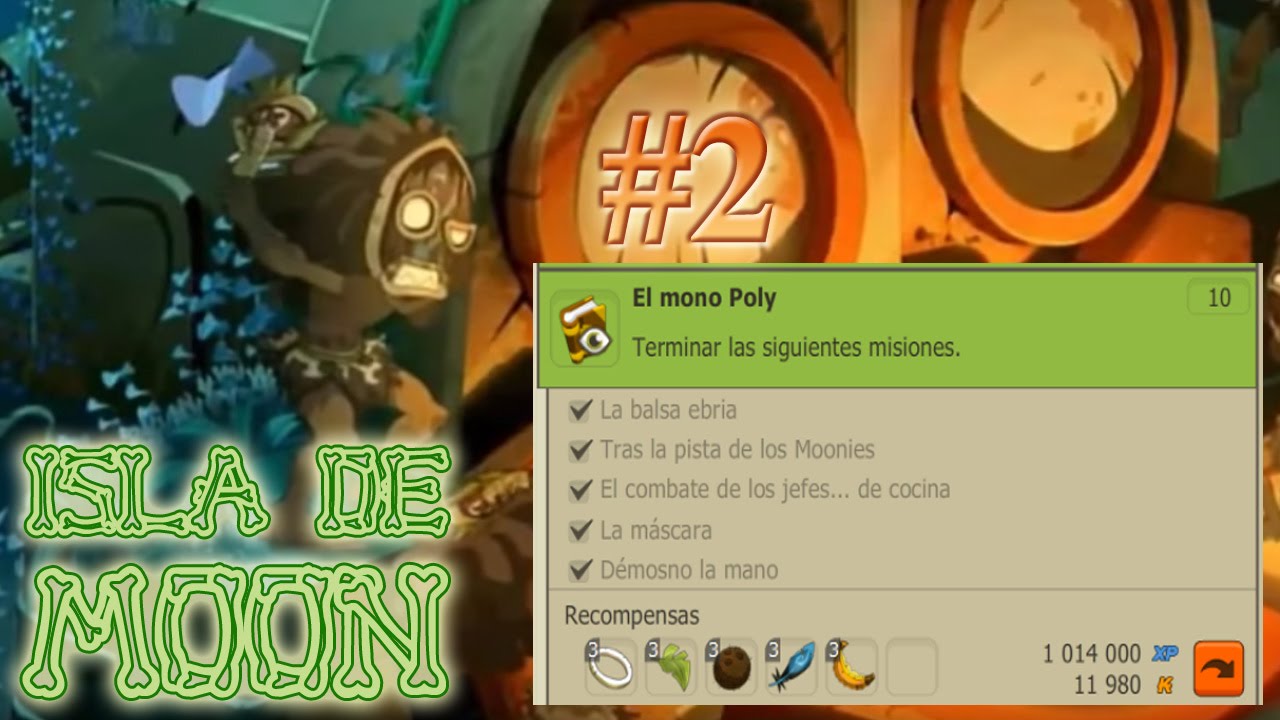 Isla de Moon - Logro "El mono Poly" por Gremio Darksoul de Alma - YouTube