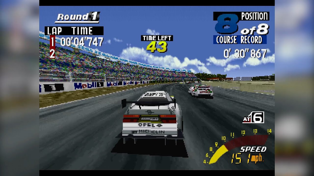 Sega Touring Car Championship - Sega Saturn Gameplay [RetroArch ...