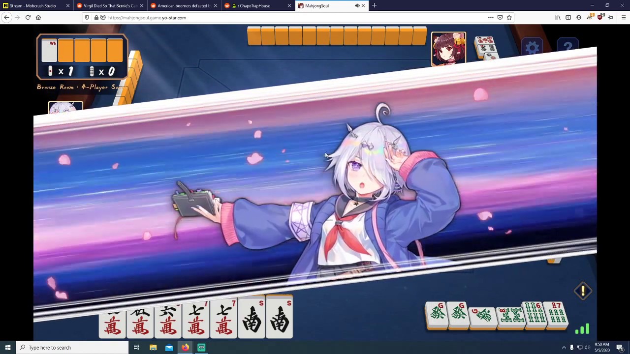 Mahjong Soul baiman turnabout! - YouTube