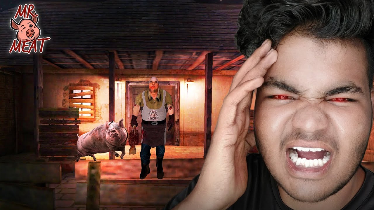 I ESCAPED THE MR MEAT HOUSE (Horror Game) - YouTube
