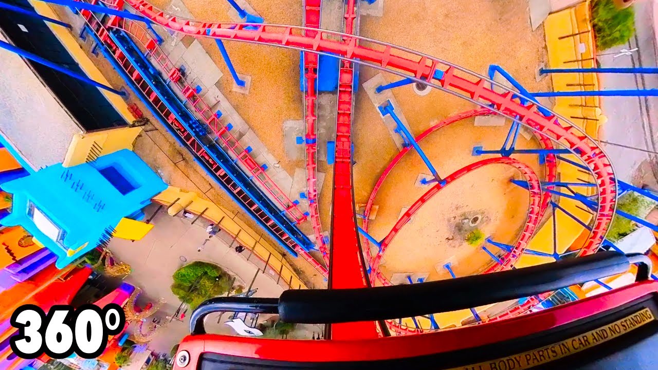 Scorpion (Busch Gardens Tampa Bay) - VR ONRIDE - 360° looping roller ...