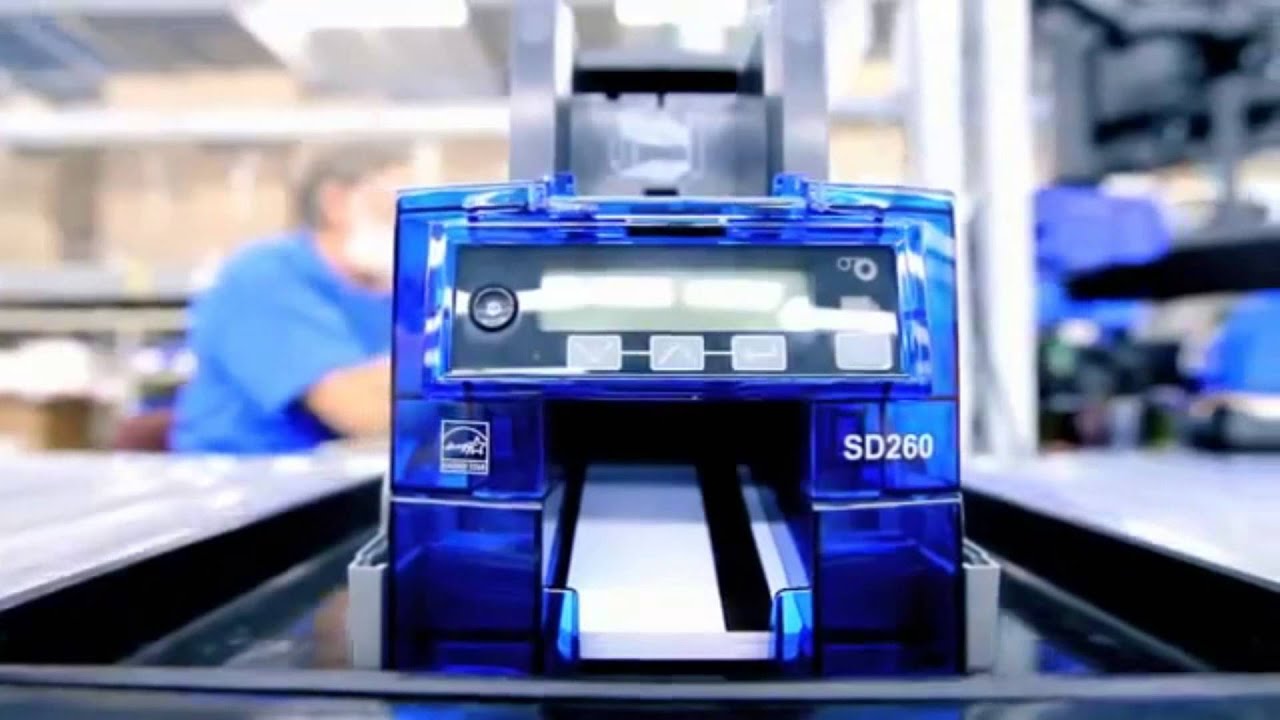 Datacard SD260 - YouTube