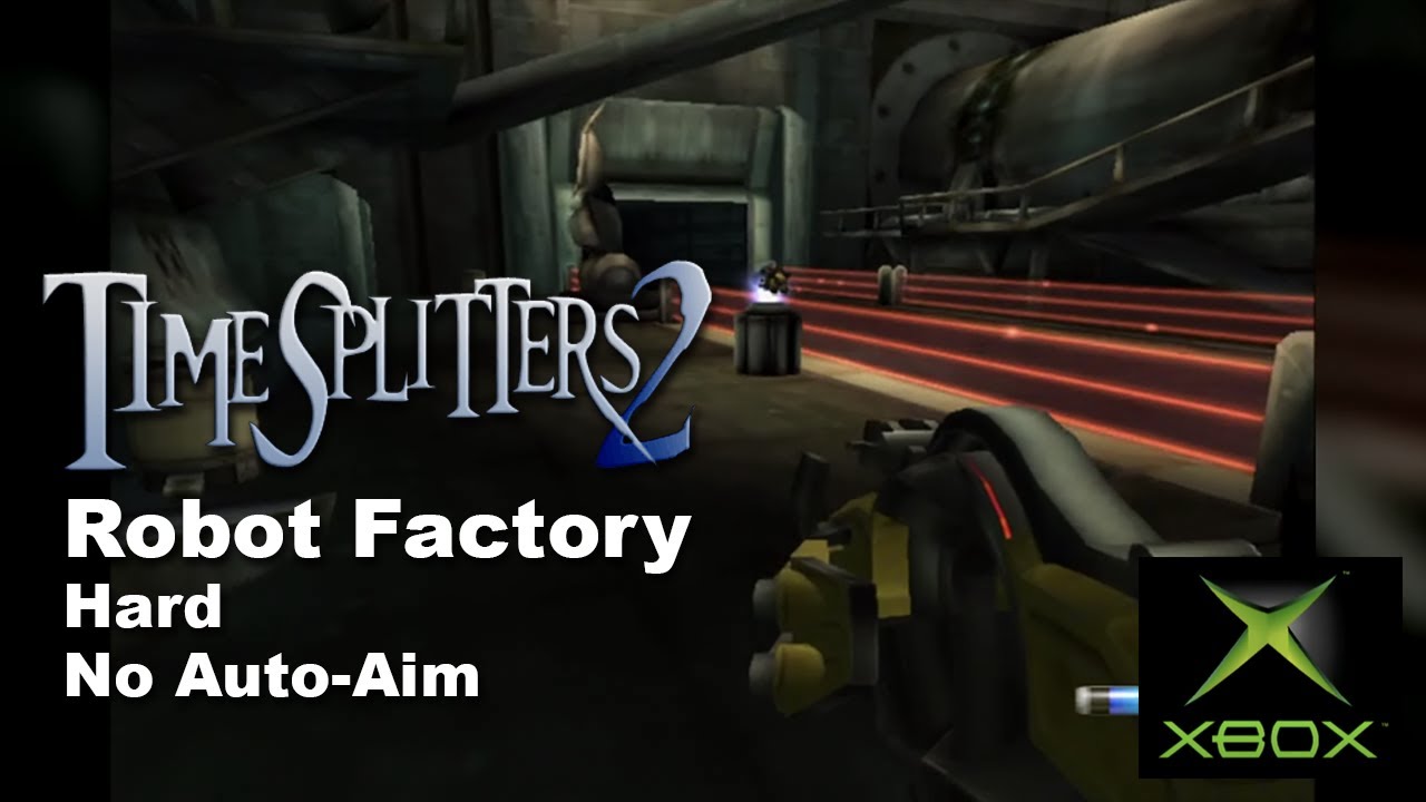 TimeSplitters 2 (Original Xbox) - Robot Factory | Hard, No Auto-Aim ...