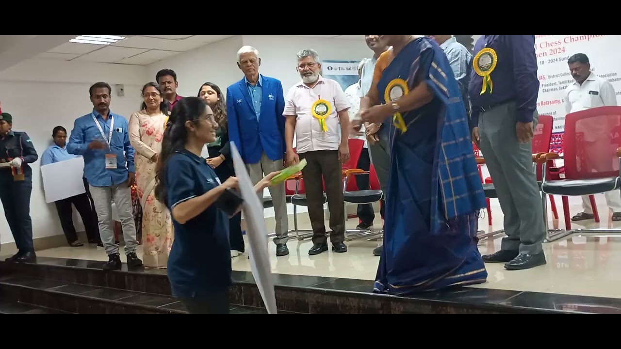 50 NATIONAL CHESS CHAMPIONSHIP WOMEN 2024 PRIZE DISTRIBUTION CEREMONY ...