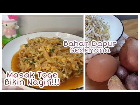 Masak Toge jangan di tumis biasa, cobain resep ini dijamin mantul!!! | Ami Nuna