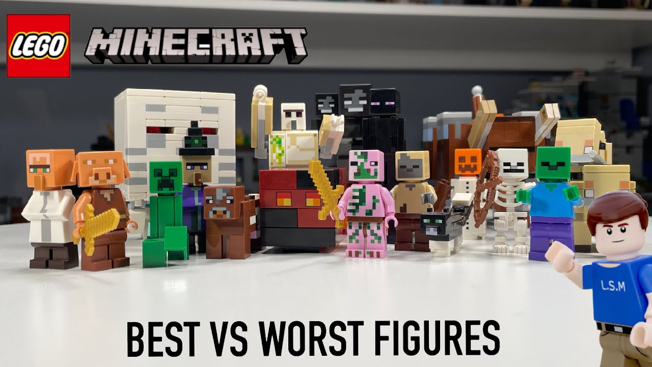 Every LEGO Minecraft Minifigure Skin Ever Made, 56% OFF