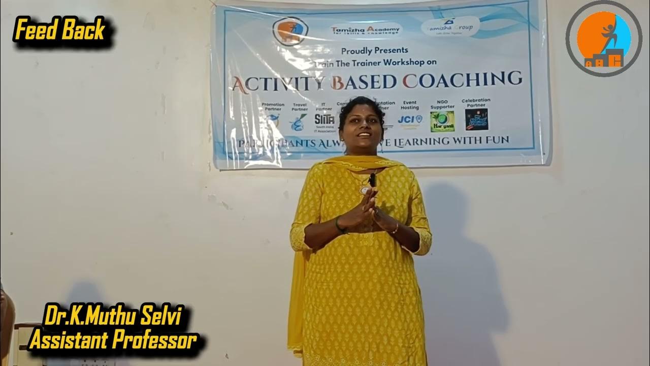 Dr. K. Muthu Selvi, Assistant Professor, Reflects on a Great Experience ...