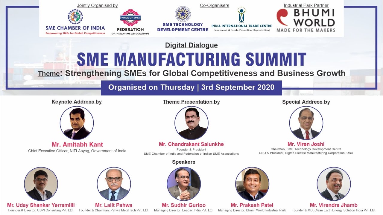 SME MANUFACTURING SUMMIT - YouTube