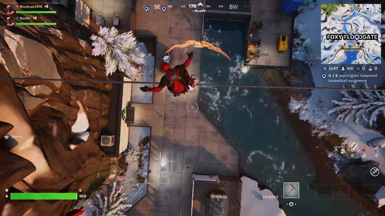Impossible Spin drop in trick Fortnite, stick the landing (Warning ...