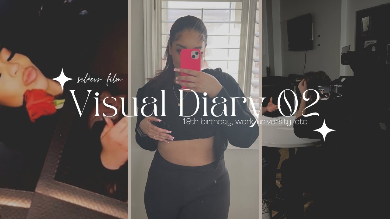visual diary 02: my 19th birthday, working & balancing university - YouTube