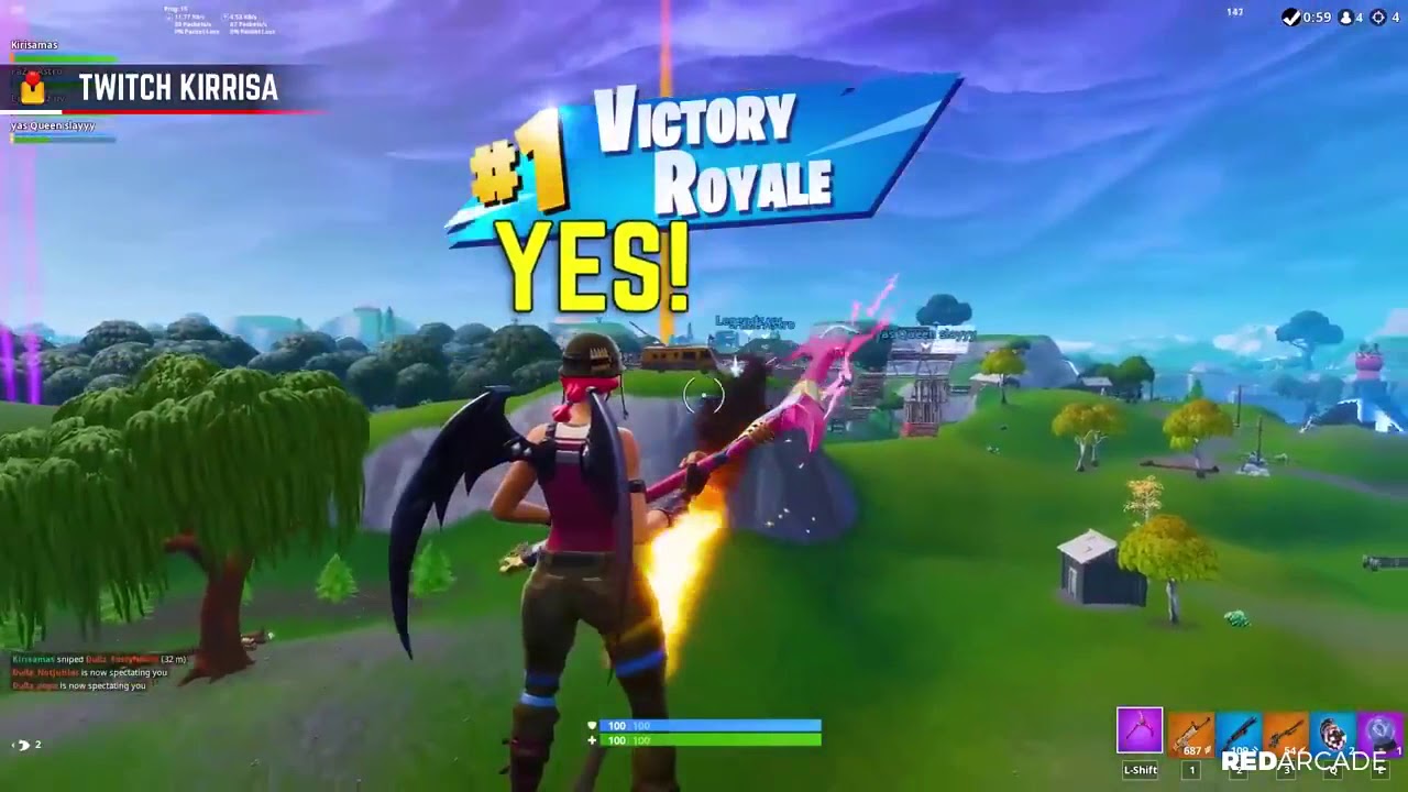 Red Arcade! FORTNITE FAILS & Epic Wins! #49 (Fortnite Battle Royale ...