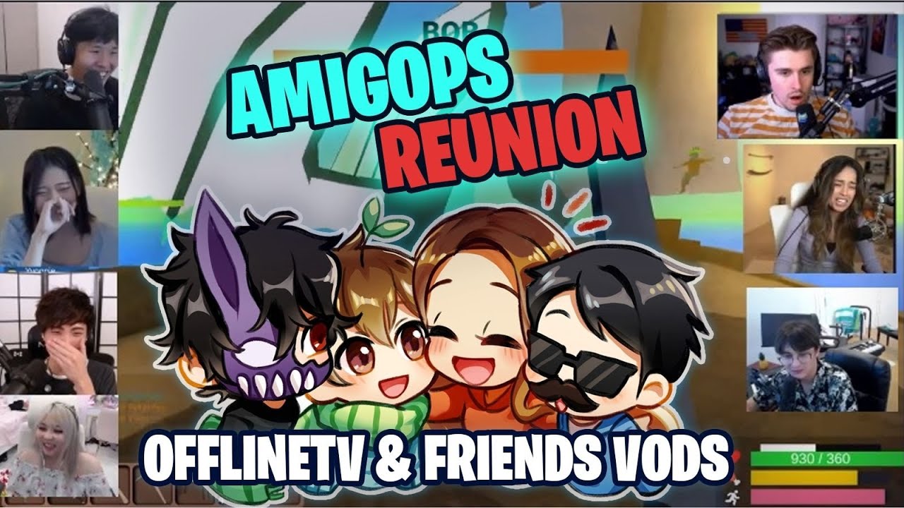 4 AMIGOPS REUNITED l (All Reactions) to MUCK FINAL BOSS l OTV & Friends Reintroduce to each ...
