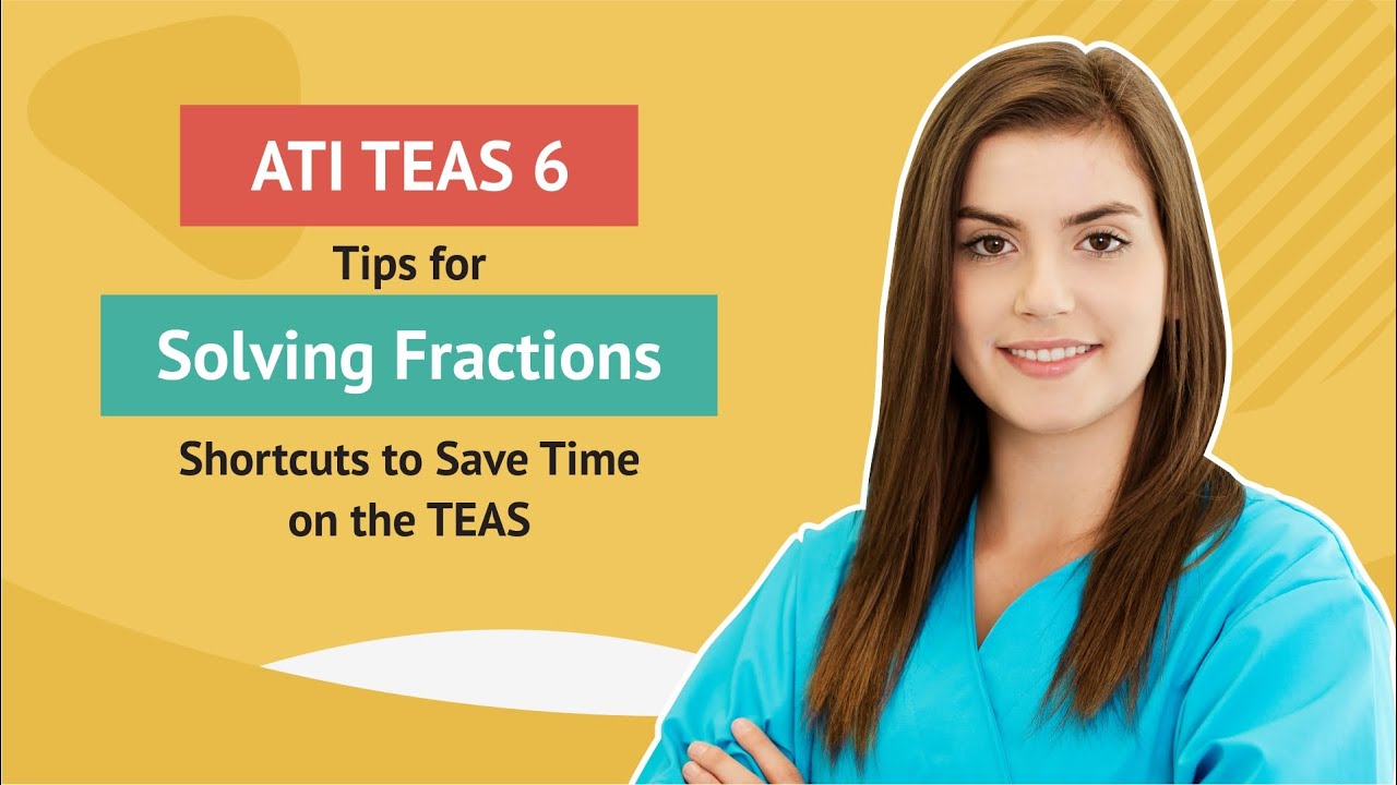 TEAS Math Review Fractions with Brandon Craft - YouTube