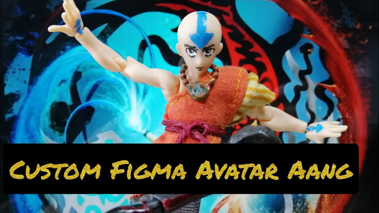 Custom Avatar Aang Figma (Avatar the Last Airbender) - YouTube