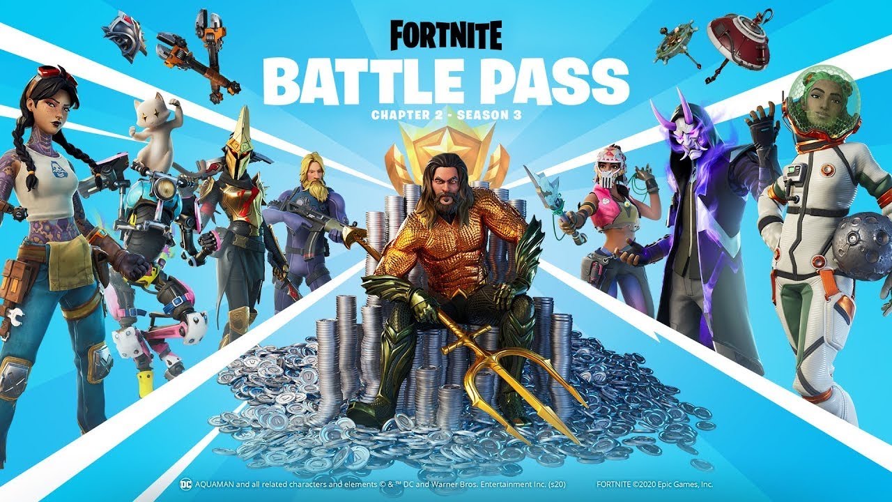 New Season Three Battle Pass Skin Review!!! - YouTube