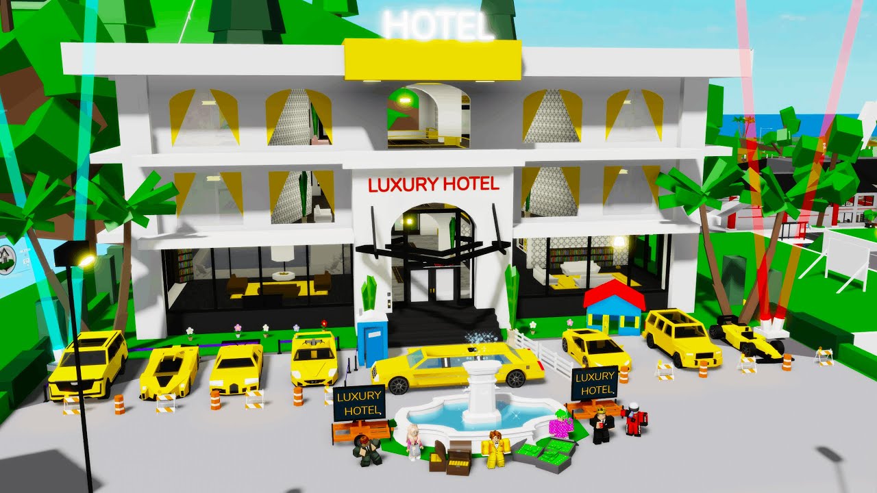 LUXURY HOTEL IN BROOKHAVEN RP! - YouTube
