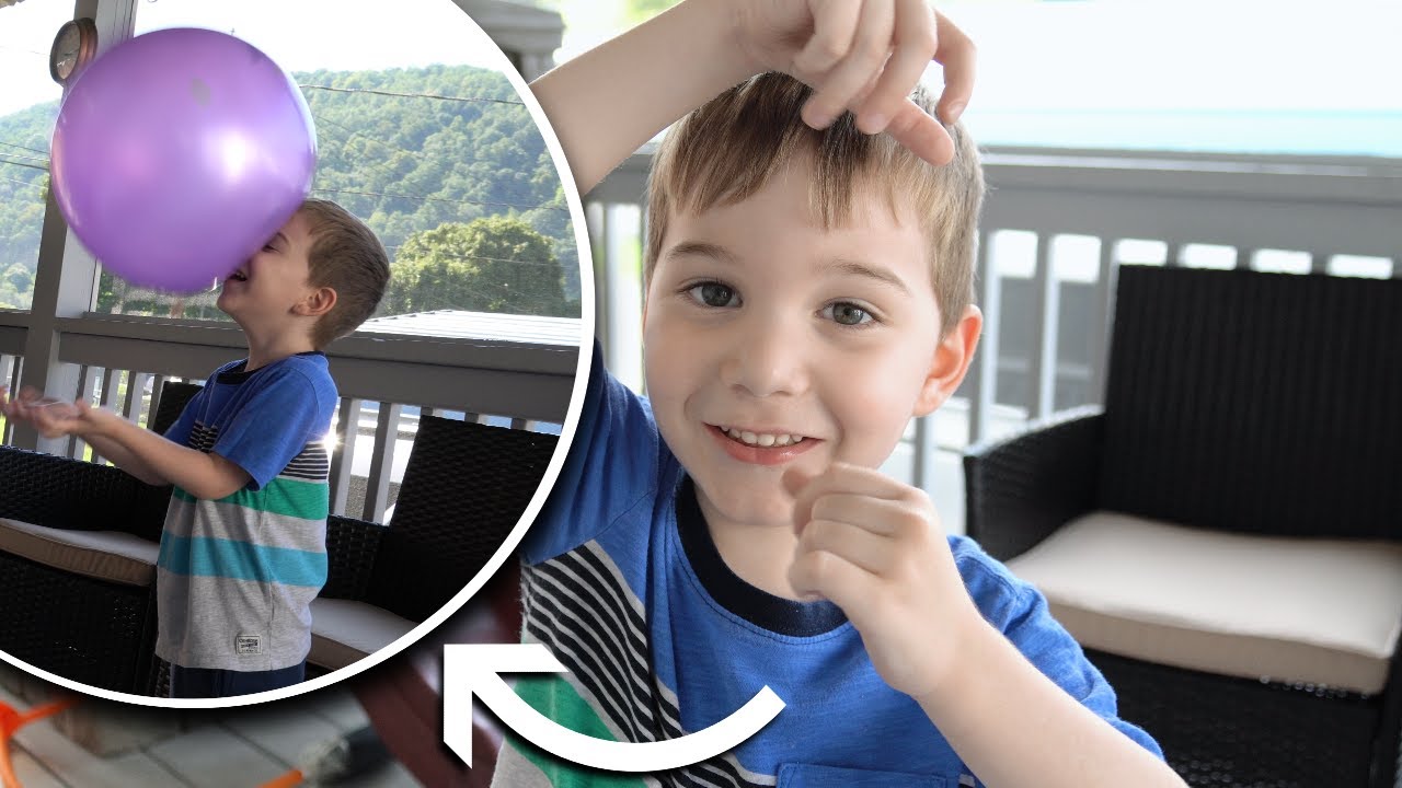 I Hit My Toddler in The Face With A Ball - YouTube