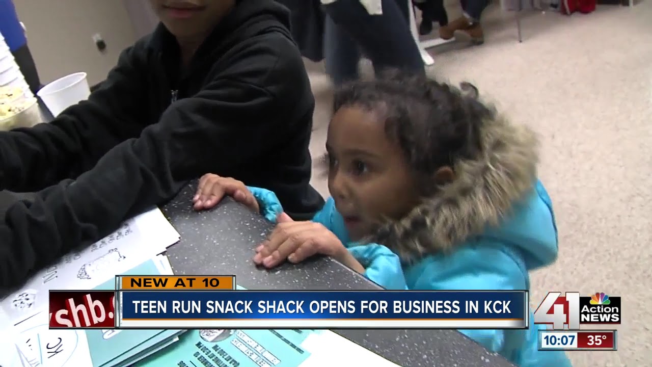 Snack Shack in KCK is new hangout for kids - YouTube