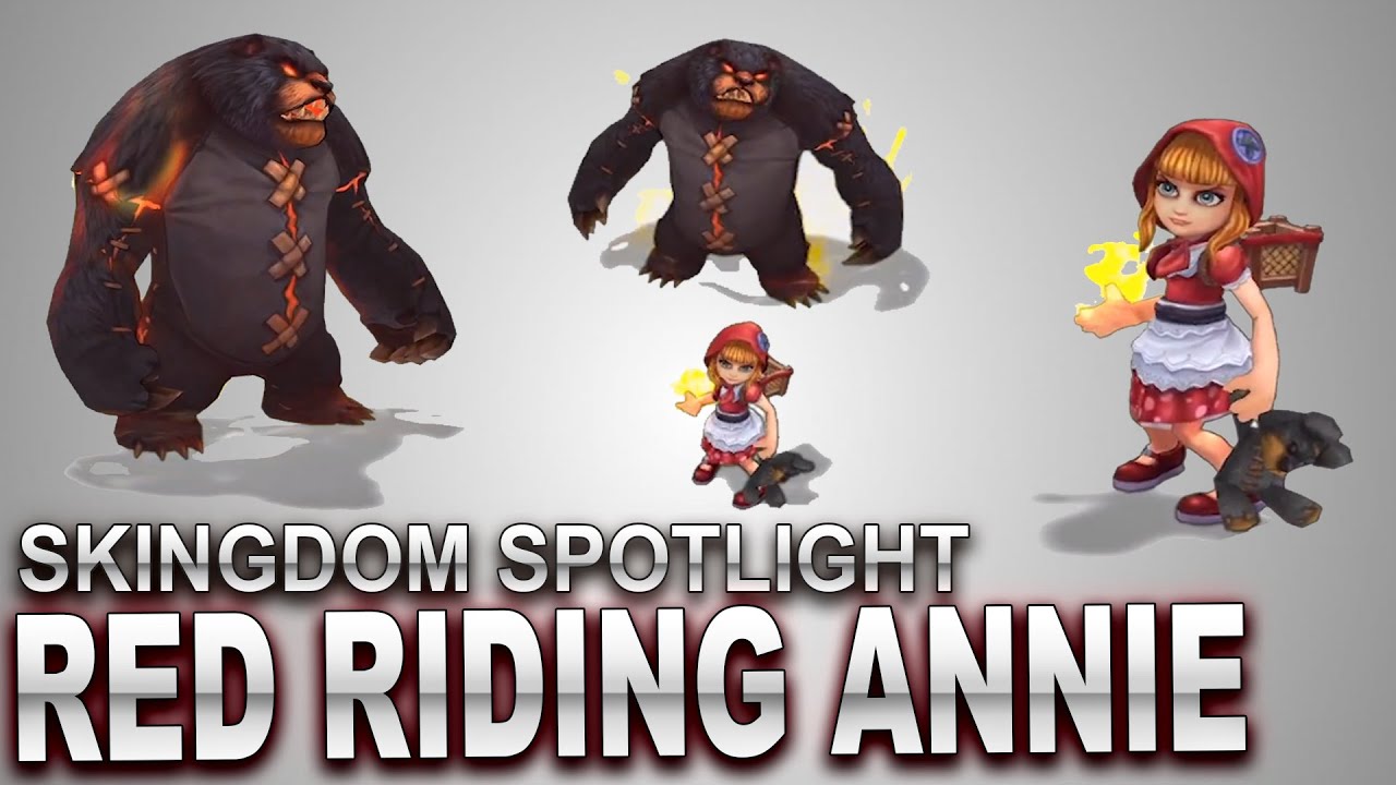 Red Riding Annie Skin Spotlight | SKingdom - League of Legends - YouTube