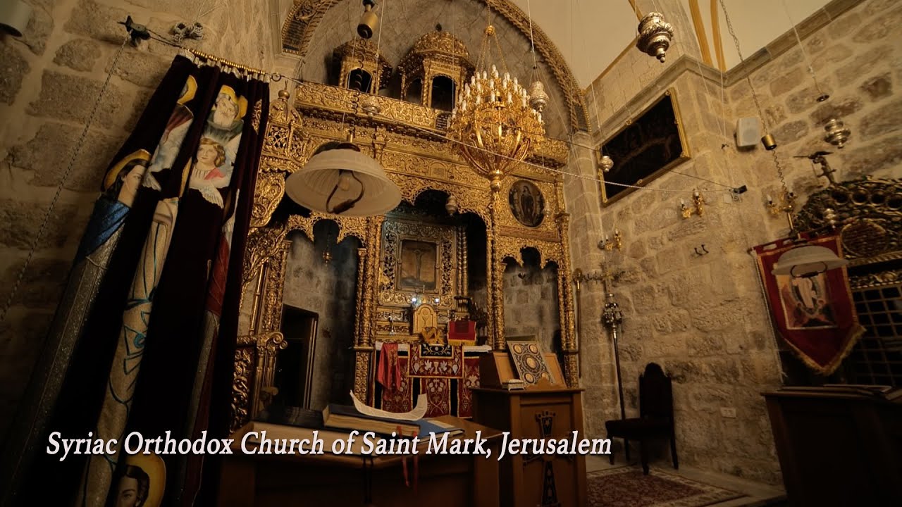 Holy Land Rite of Nahira (entry into Holy Week) Syriac Orthodox Church ...