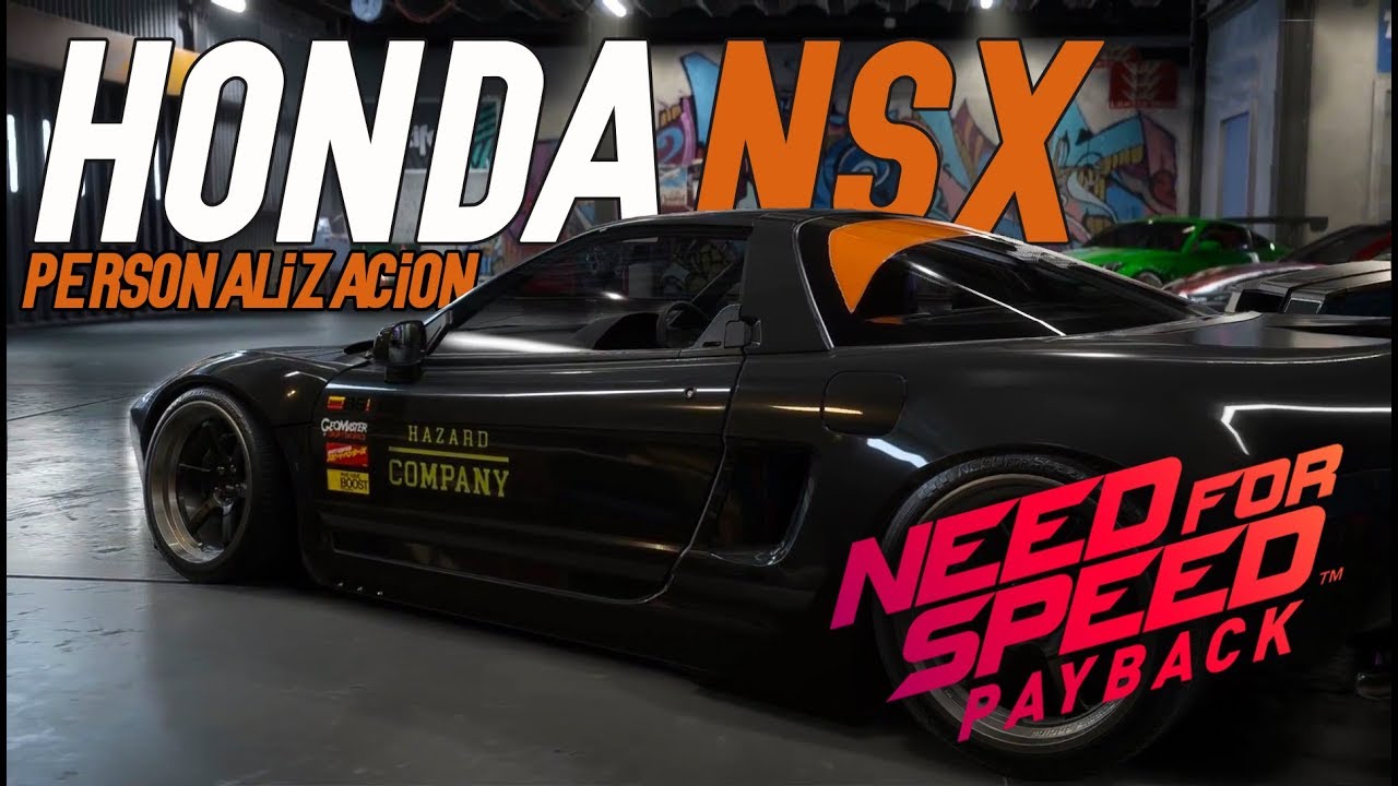 Need for Speed Payback Honda NSX Personalización - Customization Speed ...