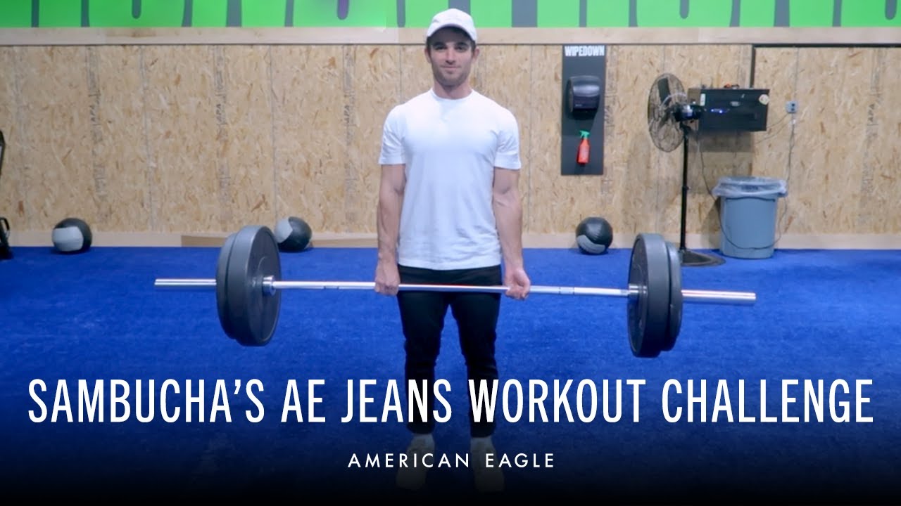 Sambucha’s AE Jeans Workout Challenge | American Eagle - YouTube