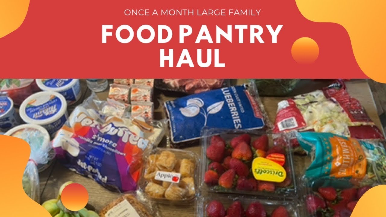 Food Pantry Haul || May 2021 - YouTube