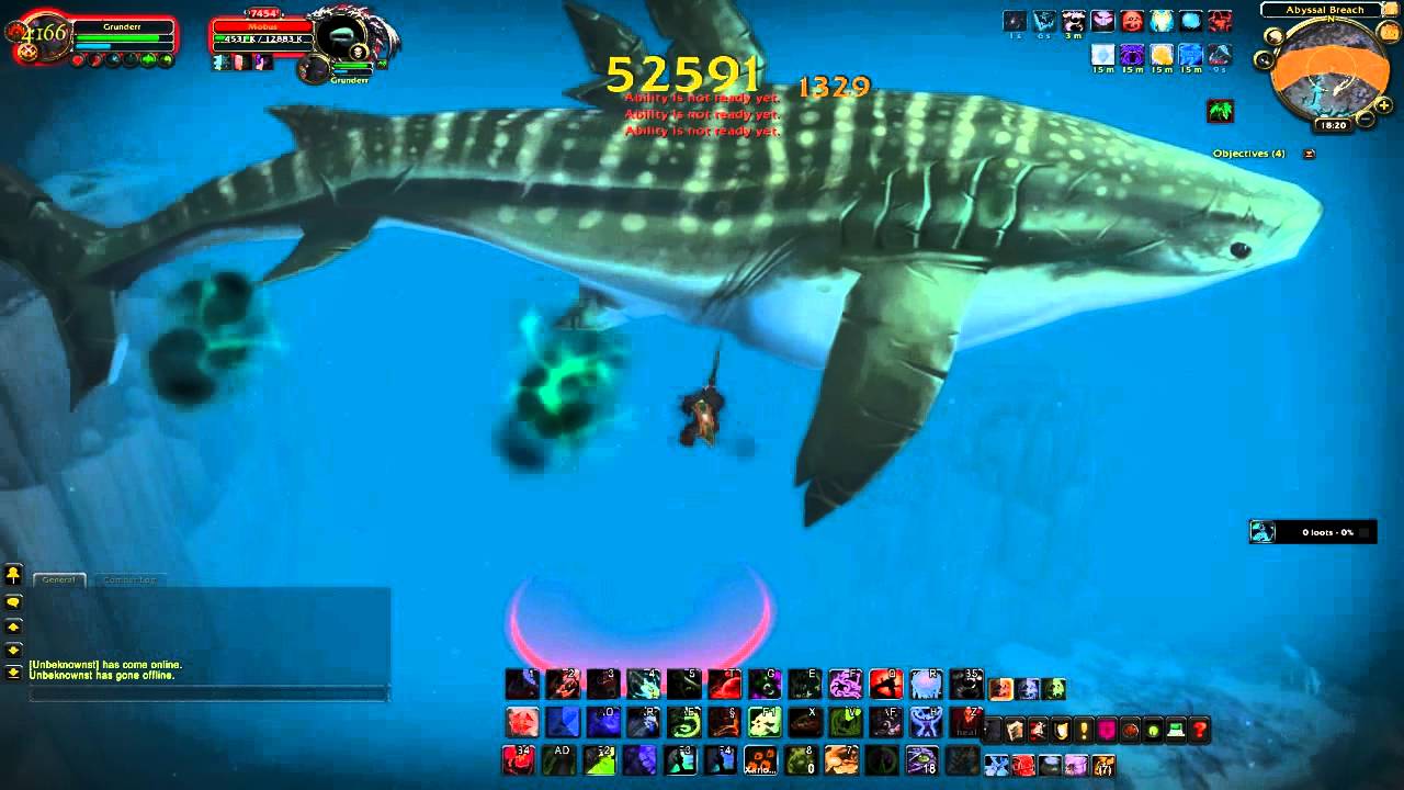 World of warcraft mobus solo - YouTube