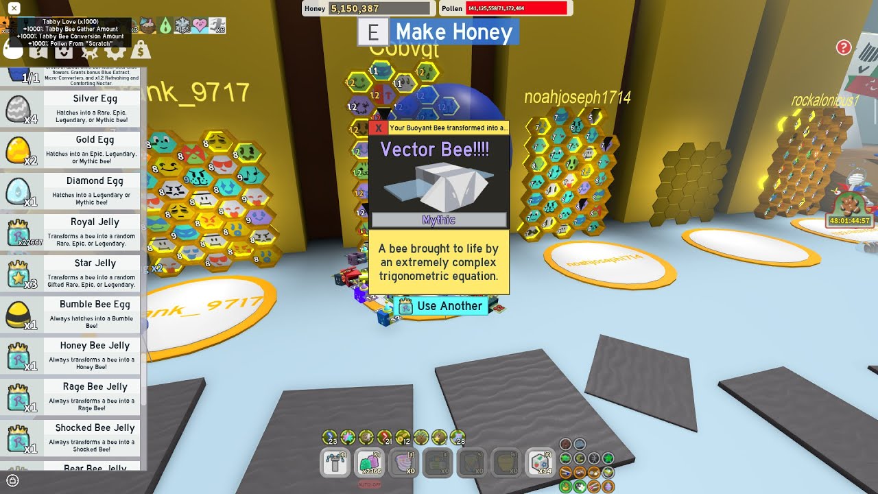 Top 3 Underrated Gifted Bee Hive Bonuses In Bee Swarm Simulator ...