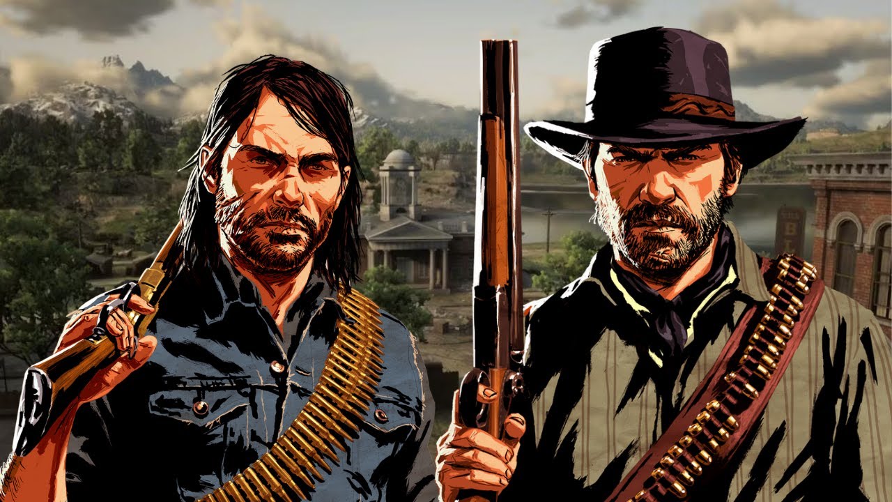 Arthur and John Play Red Dead RP (Voice Impressions) - YouTube