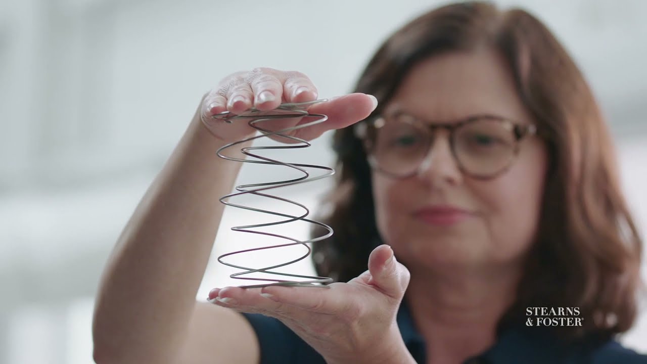 Mattress Central - Stearns and Foster IntelliCoil Support System with a ...