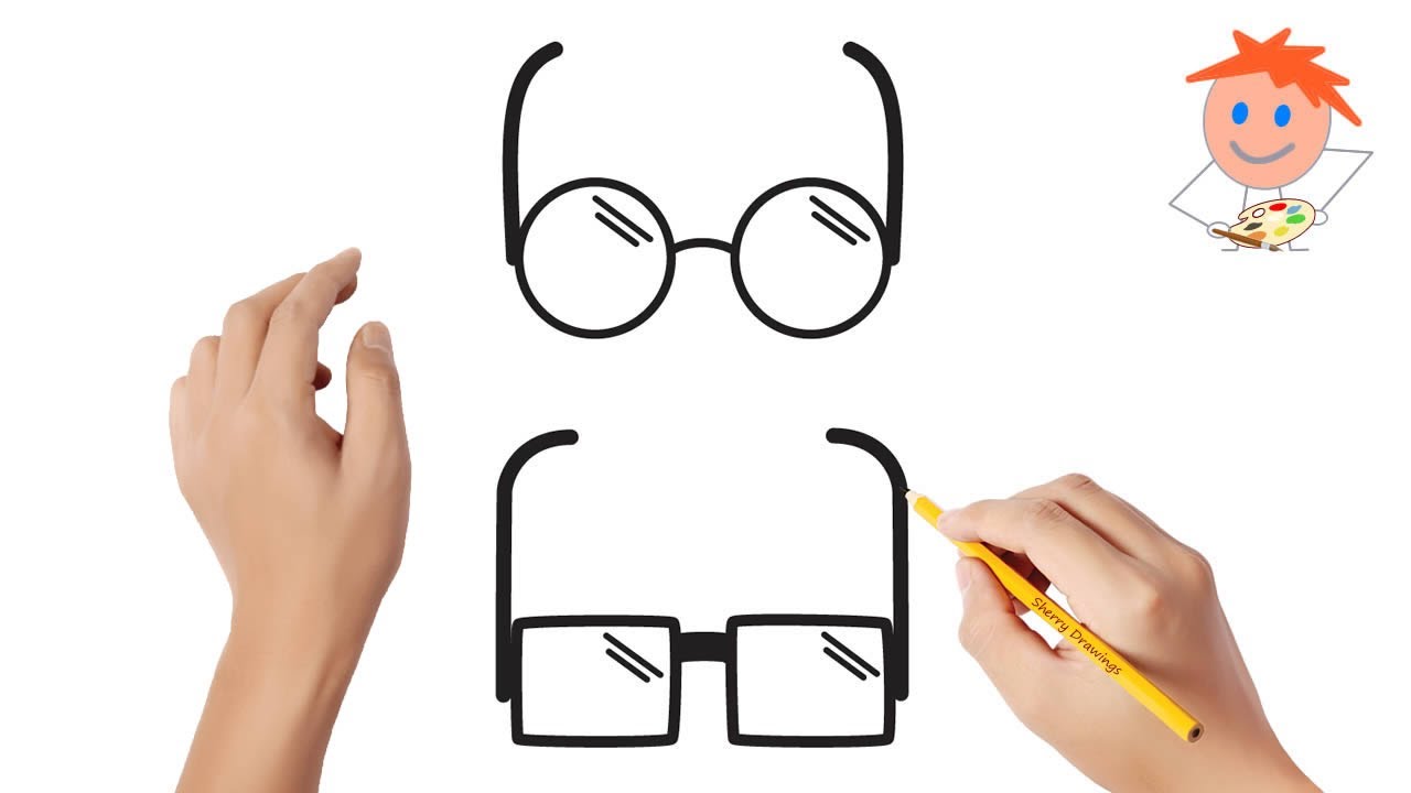 How To Draw Glasses Easy Drawings YouTube how-to-draw-glasses-easy-drawings-youtube