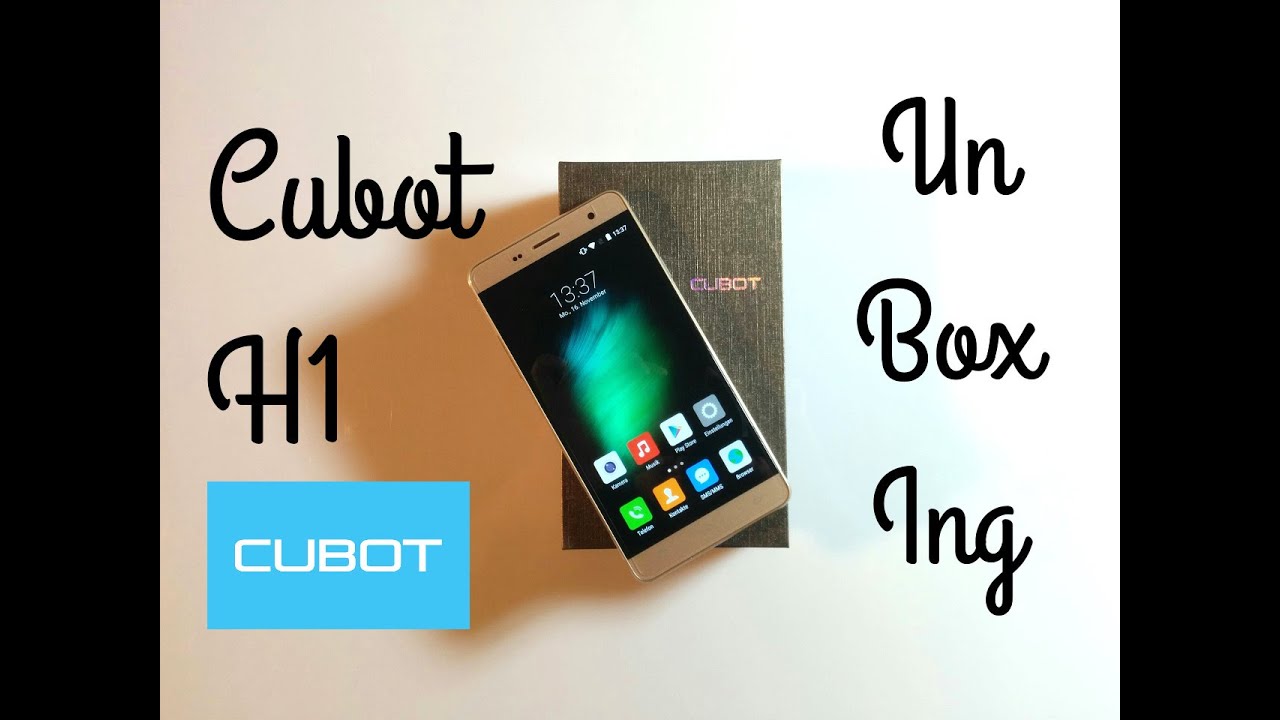 Cubot H1 Smartphone - Unboxing - YouTube