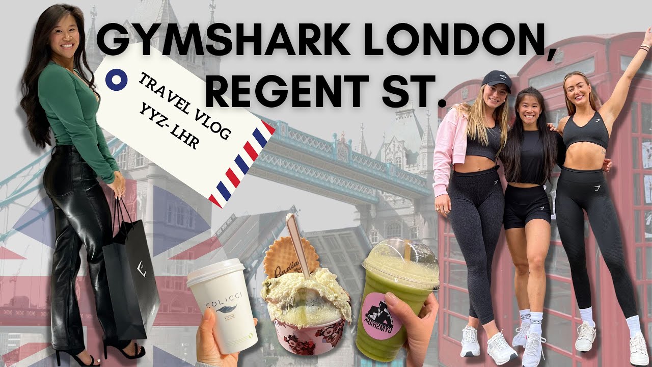 GYMSHARK STORE OPENING: LONDON VLOG - YouTube