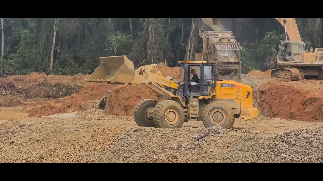 how gold washing machine operates - YouTube